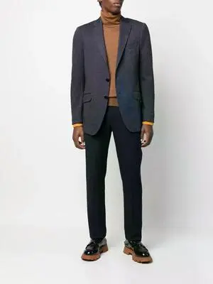 Zegna Roll Neck Jumper - Brown