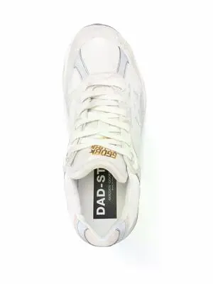 GOLDEN GOOSE Dad-star Leather Sneakers - Neutrals