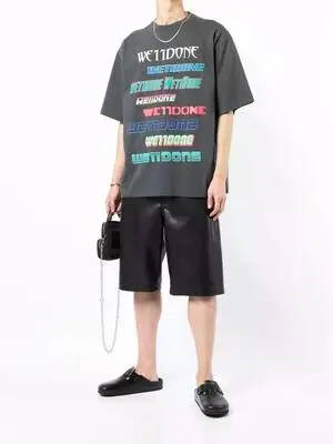 We11Done Oversize Logo-print T-shirt