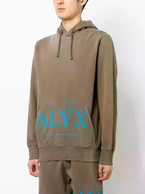 1017 Alyx 9sm Logo-print Pullover Hoodie