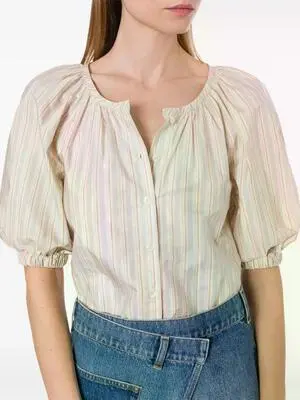 Philosophy Di Lorenzo Serafini Striped Blouse