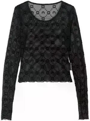 Marine Serre Cropped Performance Tops For Women