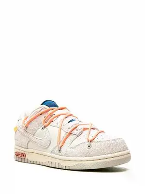 Nike X Off White Dunk Low 19 Sneakers - Grey
