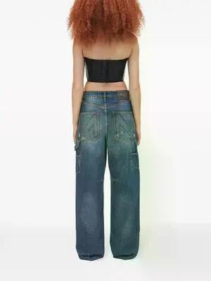 Marc Jacobs Strapless Leather Corset Top