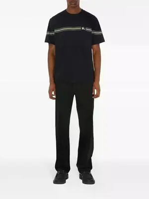 Burberry Striped Cotton T-shirt