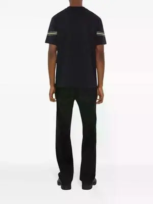 Burberry Striped Cotton T-shirt