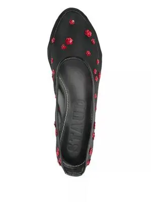 Staud Alba Ballerina Shoes - Black