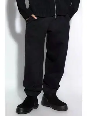 Burberry Logo Printed Sweatpants