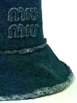 Miu Miu Denim Bucket Hat