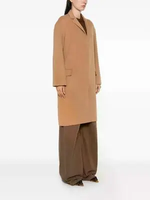 SEMICOUTURE Brushed Wool Coat