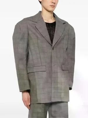 DOUBLET Shoulder-padded Wool Blazer