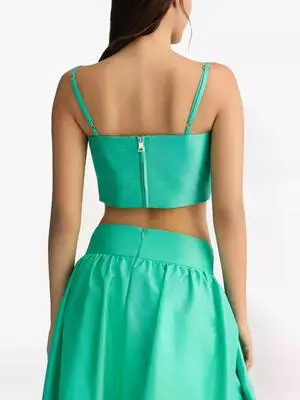 Liu Jo Bow Detail Cropped Top