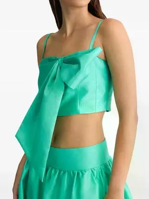 Liu Jo Bow Detail Cropped Top