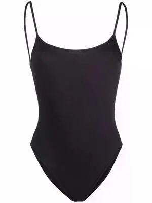 MANOKHI Scoop-neck One-piece Swimsuit - Black