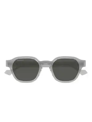 Gucci Square-frame Sunglasses - Grey