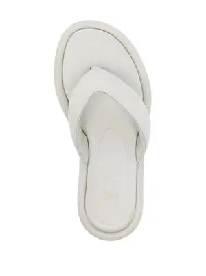 GIABORGHINI Padded Leather Flip-flops