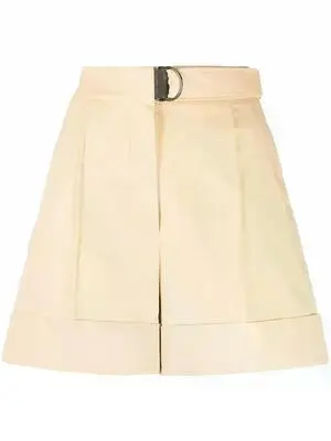 Brunello Cucinelli Belted High-waisted Tailored Shorts