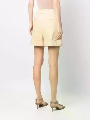 Brunello Cucinelli Belted High-waisted Tailored Shorts
