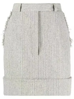 Thom Browne Tweed Mini Skirt