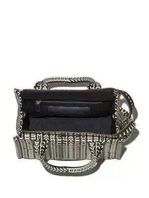 Marc Jacobs The Monogram Leather Small Tote Bag - Black