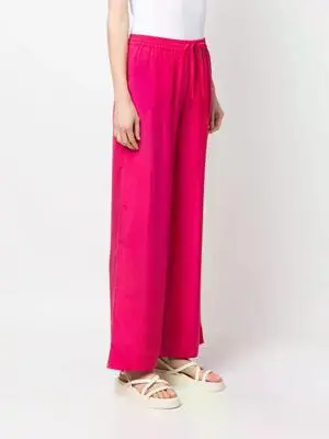 P.a.r.o.s.h Wide-leg Silk Drawstring Trousers