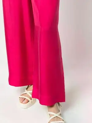 P.a.r.o.s.h Wide-leg Silk Drawstring Trousers