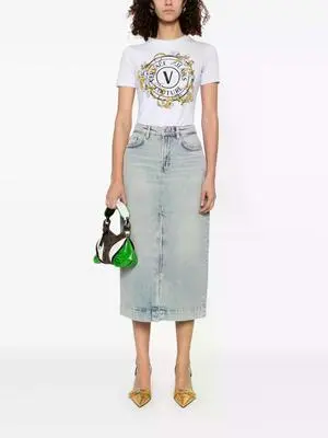 Versace Logo-print T-shirt - White