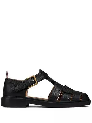 Thom Browne Pebbled Leather Fisherman Sandals