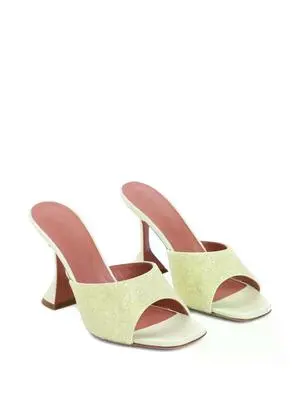 Amina Muaddi Lupita Heeled Sandals