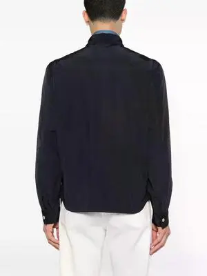 Brunello Cucinelli Logo-buttons Jacket - Blue