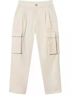 TWINSET Asymmetric Cargo Trousers