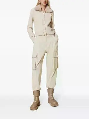 TWINSET Asymmetric Cargo Trousers