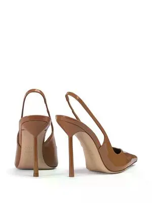 LE SILLA Vivienne Slingback Pumps - Brown