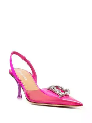 Dsquared2 80mm Embellished-logo Slingback Pumps