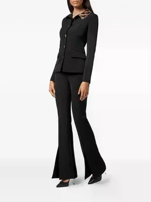 Philipp Plein Leopard Print-collar Cady Jacket
