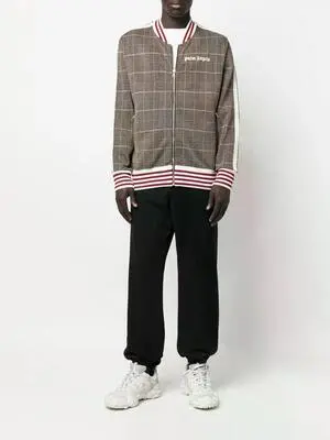 Palm Angels Checked Bomber Jacket
