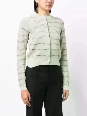 JNBY Patterned Jacquard Cropped Jumper