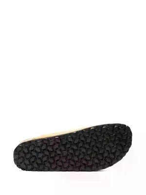 SCAROSSO Hopi Stud-embellished Suede Sandals