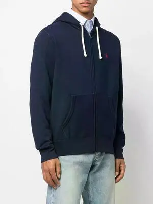 Polo Ralph Lauren The Rl Zip-up Hoodie - Blue