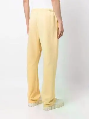 Fear Of God Drawstring Cotton Track Pants - Yellow