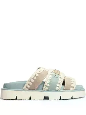 Mou Bio Suede Sandals
