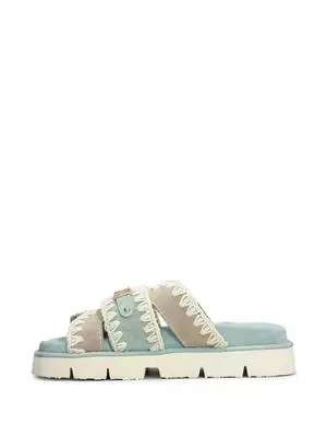 Mou Bio Suede Sandals
