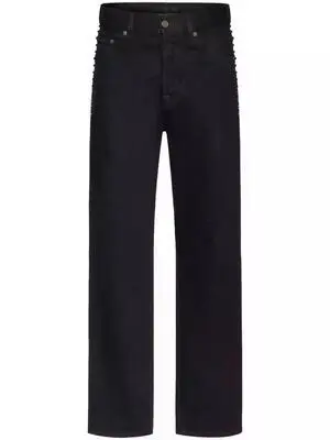 Valentino Garavani Straight-leg Jeans With Studs