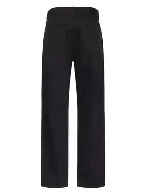 Valentino Garavani Straight-leg Jeans With Studs