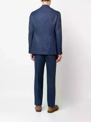 Brunello Cucinelli Single-breasted Two-piece Suit - Blue