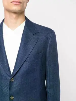 Brunello Cucinelli Single-breasted Two-piece Suit - Blue