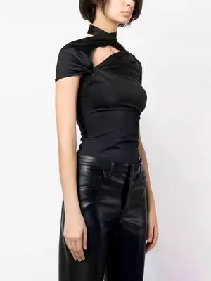 Coperni Logo-plaque Cut-out T-shirt