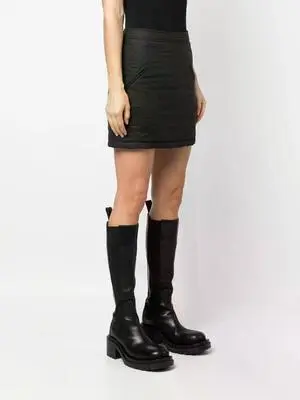 Burberry High-waist Quilted Skirt