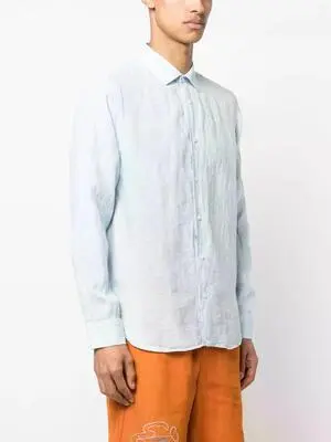 Orlebar Brown Linen Shirt - Blue