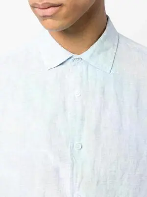Orlebar Brown Linen Shirt - Blue
